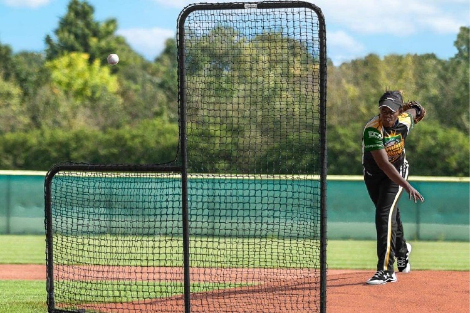 7 L screen Baseball Nets Reviewed: Pitch Safely from the Mound!